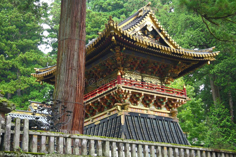 Impressive japanese temple stock image. Image of shinto - 95978727
