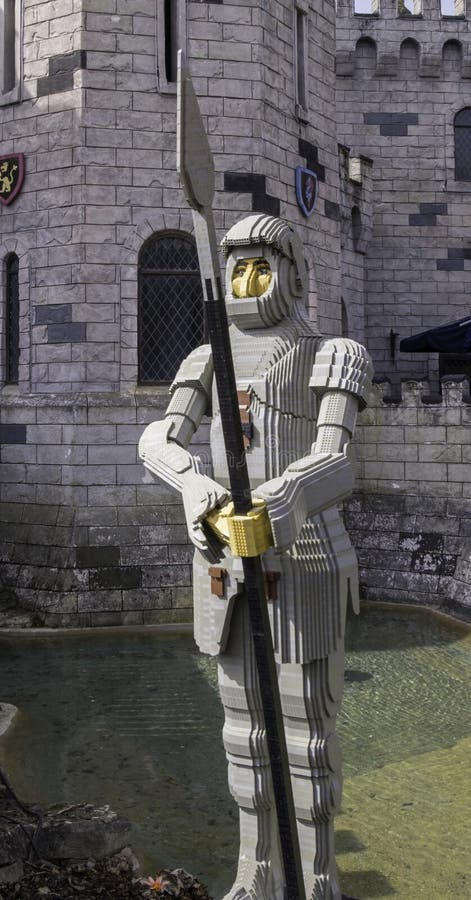 An Impressive Lego Medieval Knight Editorial Stock Photo - Image of ...