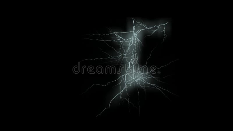 Blue Black Lightning Strikes Stock Illustrations – 229 Blue Black ...