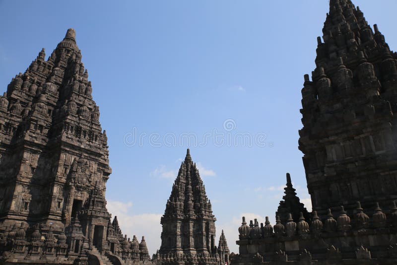 Prambanan Hindu Temple Yogyakarta Java, Indonesia Stock Image - Image ...