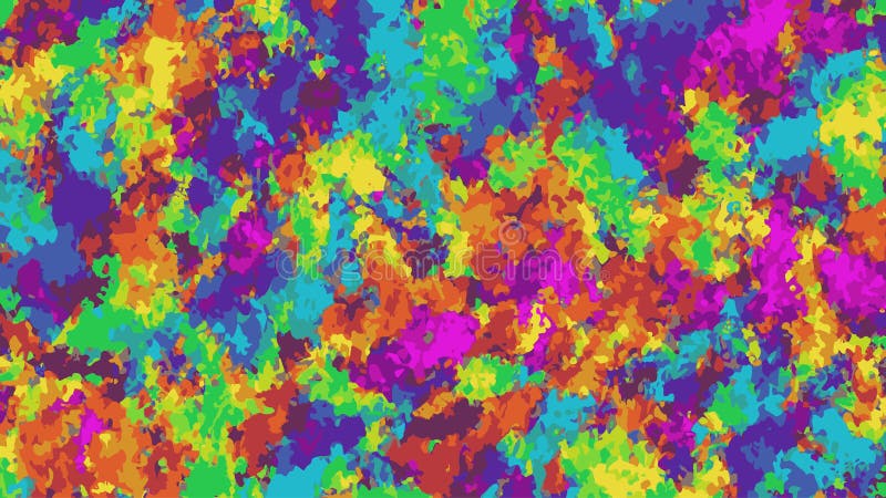 Impressive Rainbow Abstract 3d Perspective Geometric Print on a ...