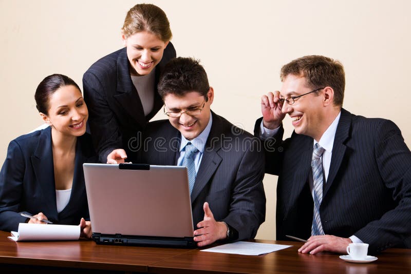 Impressive results stock photo. Image of businesswoman - 2843526