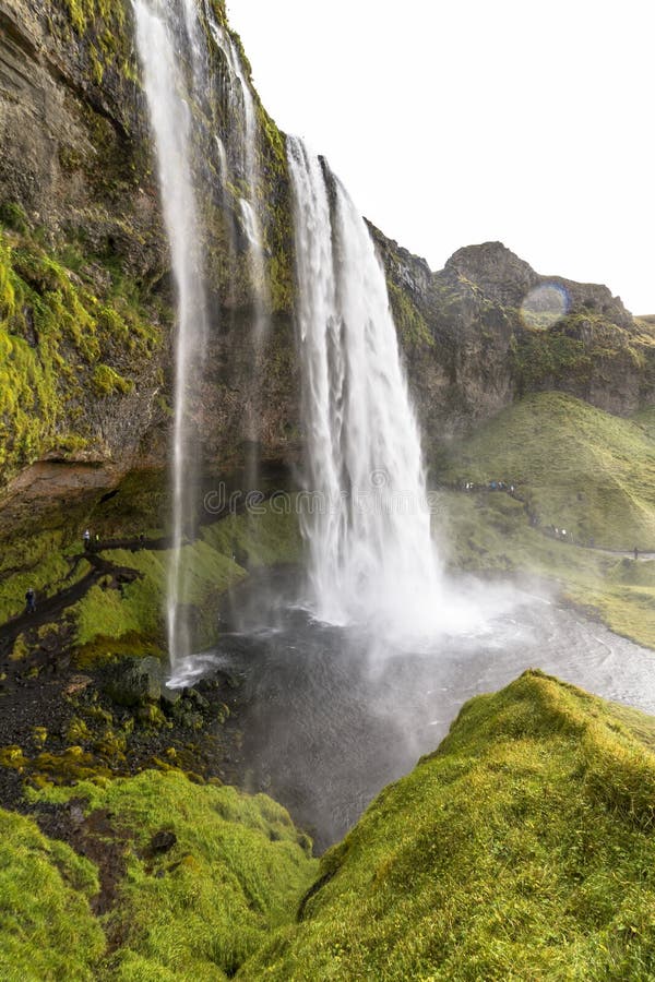 Impressive Seljalandsfoss Waterfall from the Side, Ring Road Iceland ...