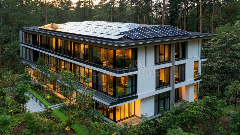 An Impressive, Top-tier Home with Flawlessly Integrated Solar Roofing ...