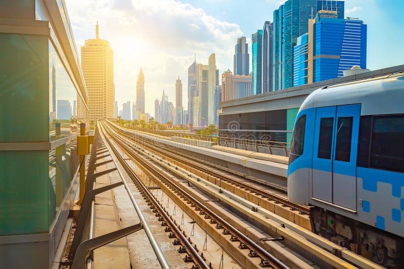 The Impressive Transportation Infrastructure of Dubai Includes Stylish ...