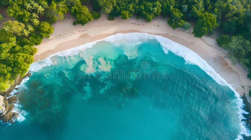 Impressive Tropical Landscape. Tranquil Scenery, Relaxing Beach ...