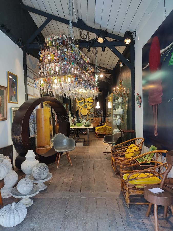 The Impressive and Unique Paris Flea Market Editorial Photo - Image of ...