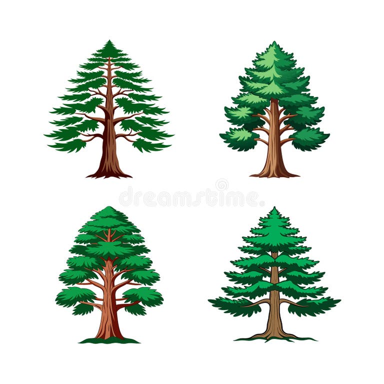 Deodar Tree Stock Illustrations – 50 Deodar Tree Stock Illustrations ...