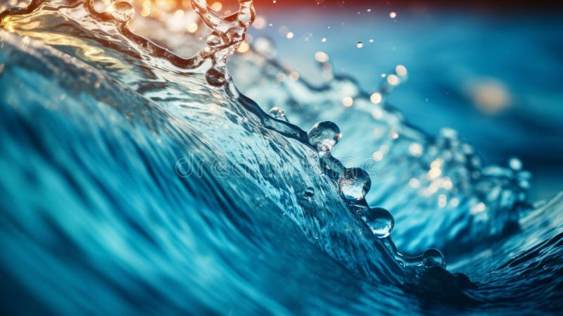 Impressive Water Splash Created by the Vibrant and Powerful Force of a ...