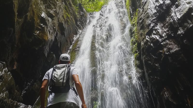 Impressive Waterfalls on the Trail of Minyon Falls Stock Image - Image ...