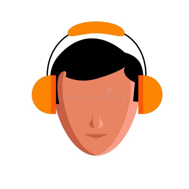Icon To Promote the Use of Ear Protection at Work Stock Vector ...