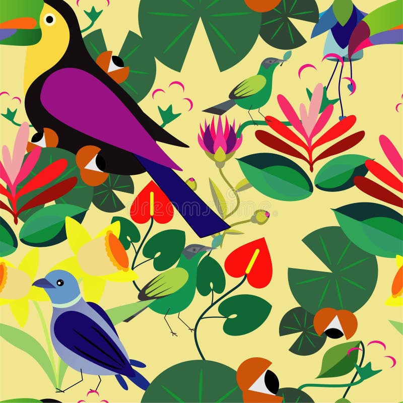 Cute Amazon, Design Funny Picture Illustratio Stock Vector ...