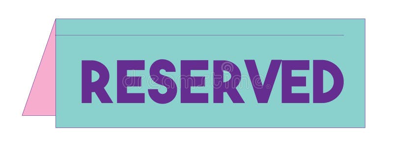 Reserved Table Icon Stock Illustrations – 545 Reserved Table Icon Stock ...
