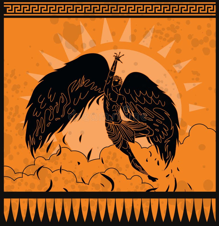 Icarus Stock Illustrations – 446 Icarus Stock Illustrations, Vectors ...