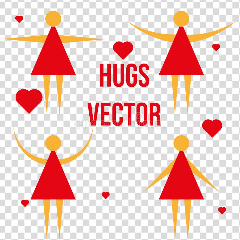Pictogram Red Man Hug Stock Illustrations – 12 Pictogram Red Man Hug ...