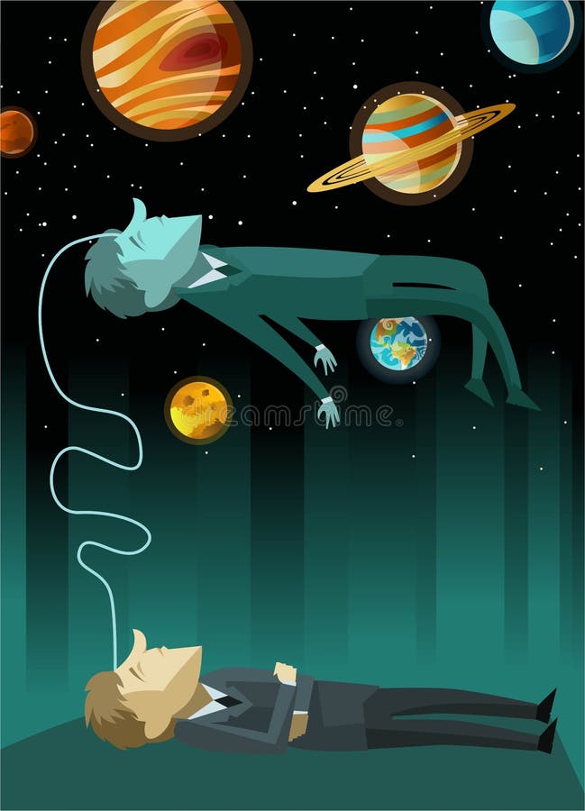 Astral Projection stock illustration. Illustration of projection - 40018435
