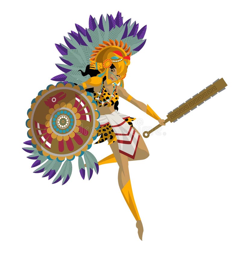 Aztec Woman Stock Illustrations – 653 Aztec Woman Stock Illustrations ...