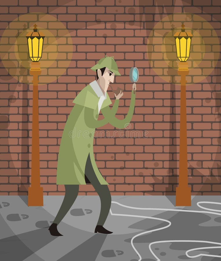 Great Investigator Stock Illustrations – 29 Great Investigator Stock ...