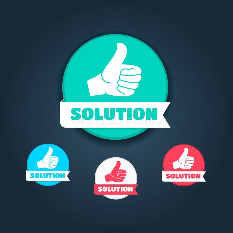 Solution Labels Stock Illustrations – 652 Solution Labels Stock ...
