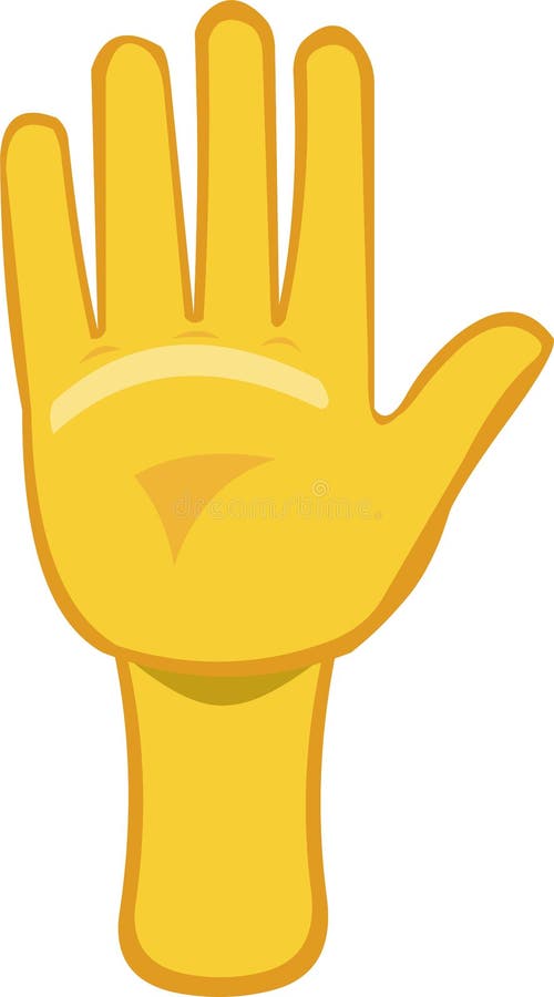 Yellow Hand Fingers Snapping Cartoon Stock Vector - Illustration of ...