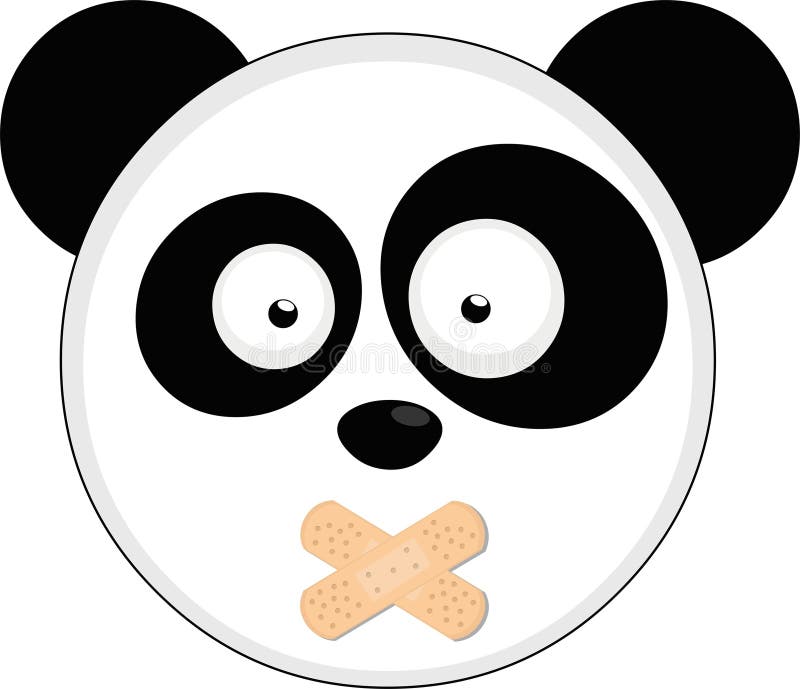 Panda Mouth Stock Illustrations – 822 Panda Mouth Stock Illustrations ...