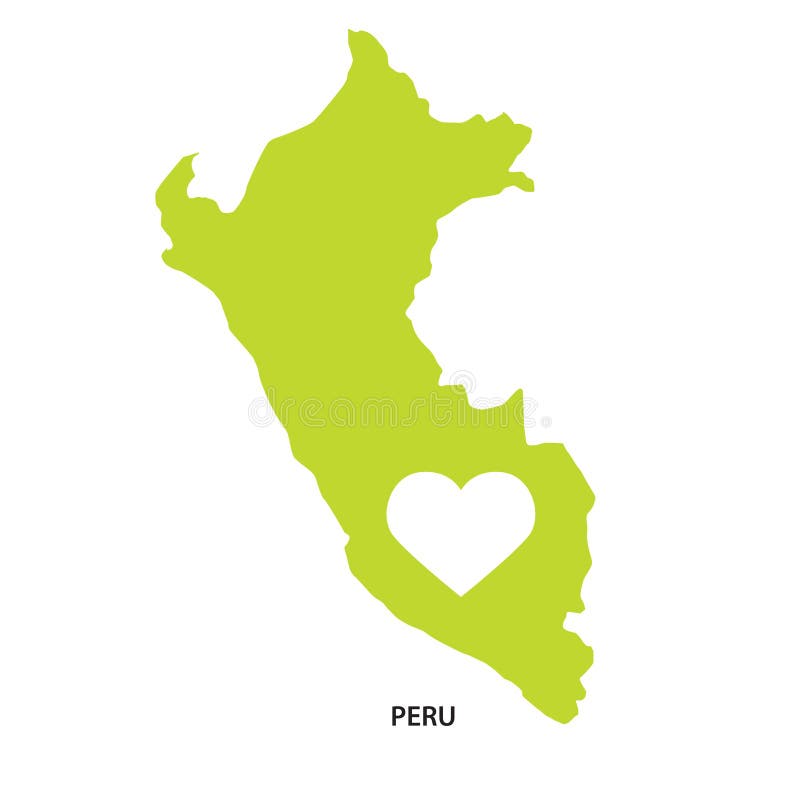 Silueta De Mapa De Perú a Partir De La Estructura De Mosaico De ...