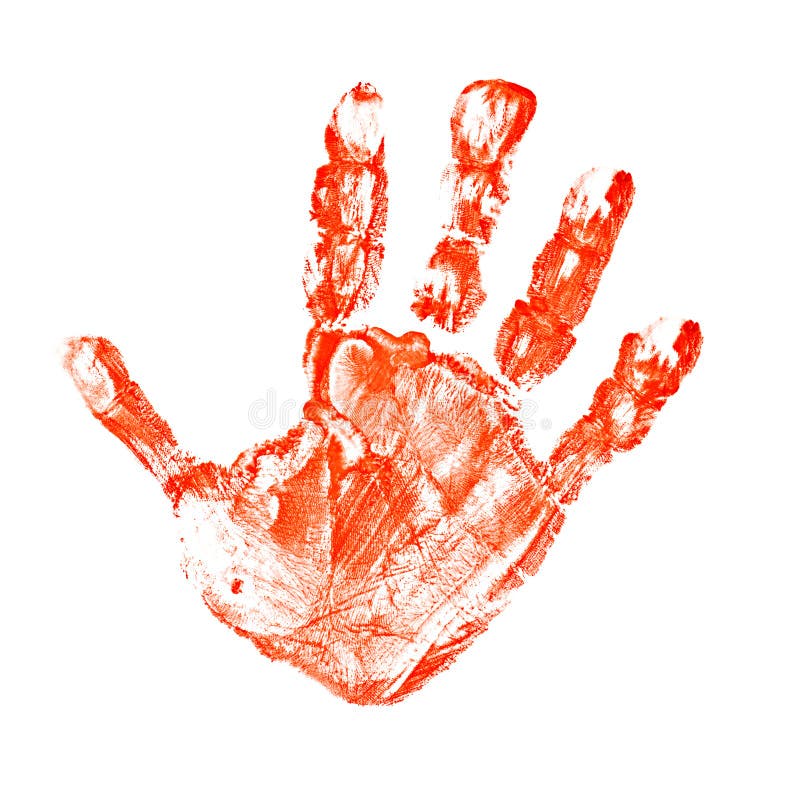 Handprint stock photo. Image of blood, creativity, background - 9460704