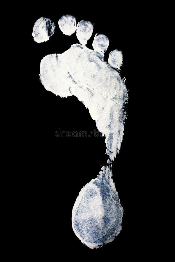 Imprint foot stock photo. Image of abstract, human, detail - 40134396