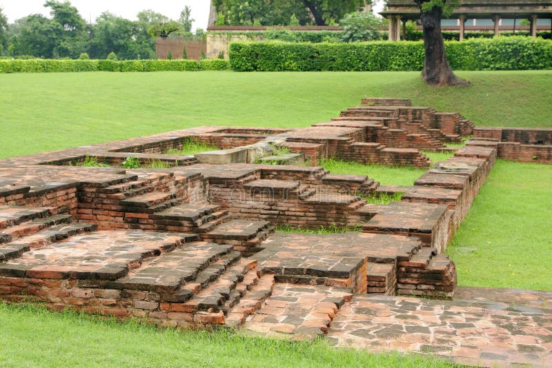 Imprints of Ancient Rooms in the Monastery Ruins Stock Photo - Image of ...