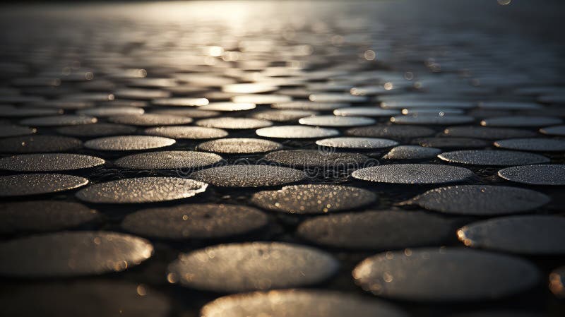 Imprints Asphalt Texture Background Stock Illustration - Illustration ...