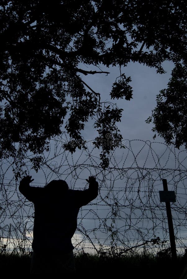 Imprisoned stock photo. Image of quit, surrender, disappointment - 13317790