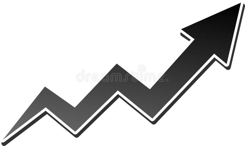 Improve Arrow in Target - Successful Improvement Goal Stock ...