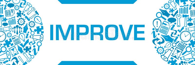 Improve Blue Business Symbols Circular Left Right Horizontal Stock ...