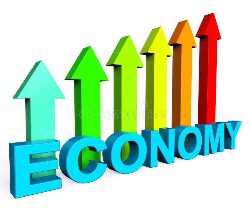Improve Economy Shows Business Graph and Advance Stock Illustration ... Improve Economy Shows Business Graph and Advance Stock Illustration ...