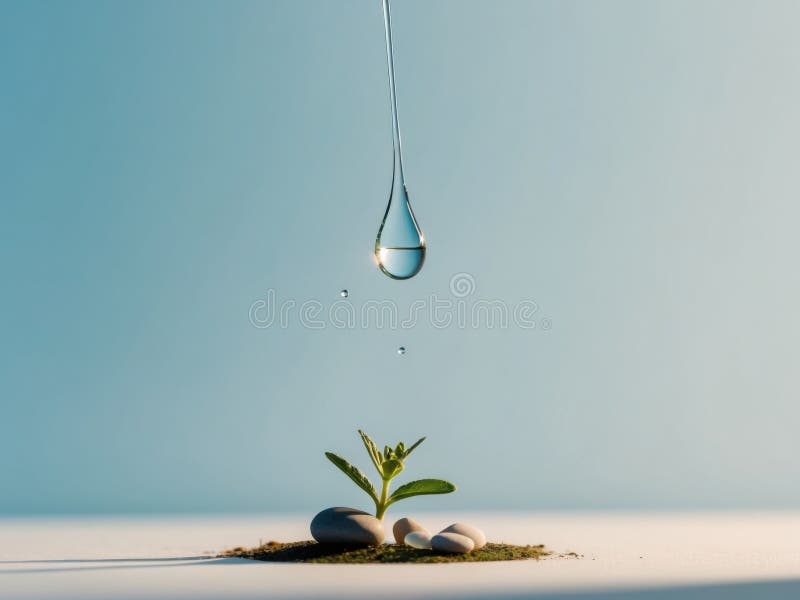 Improve and Protect Water Quality with Simple Solutions. Stock Image ...