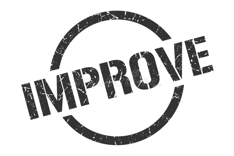 Improve stamp stock vector. Illustration of banner, sign - 137023059