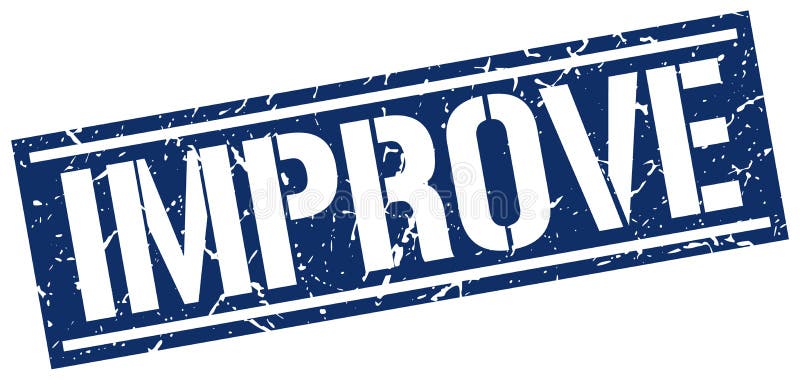 Improve stamp stock vector. Illustration of improve - 120952447