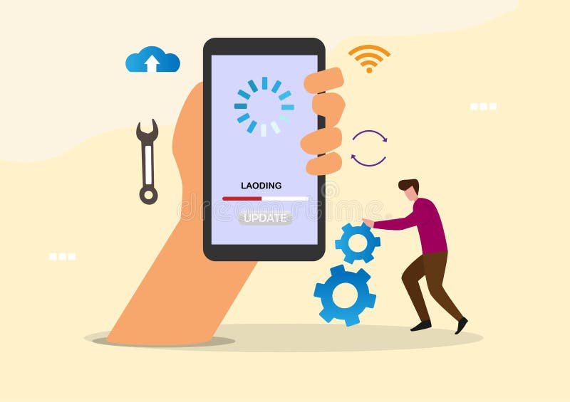 Improve the System, Update, Change the New Version. Installing Update ...