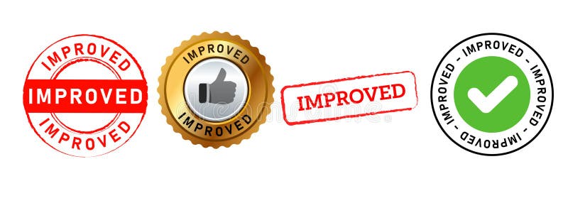 Improved Improvement Process Innovation New Upgrade Stamp Collection ...