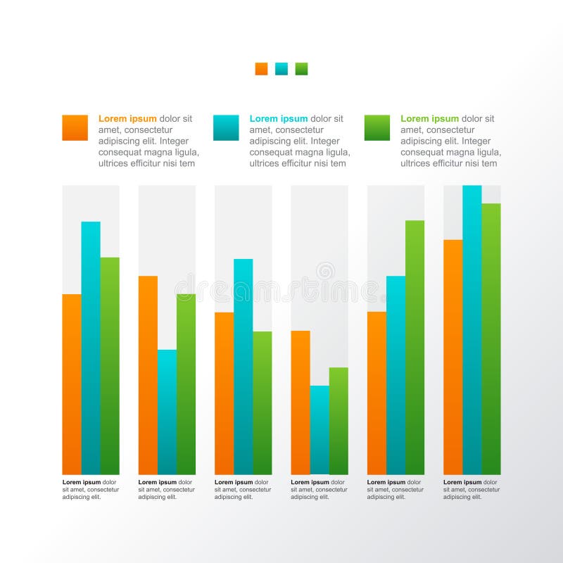 Improved Recovered after Crisis Graph Bar Chart Economic Statistical ...