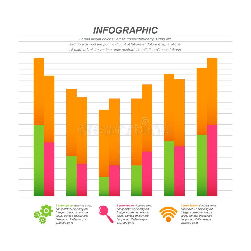 Improved Recovered after Crisis Graph Bar Chart Economic Statistical ...