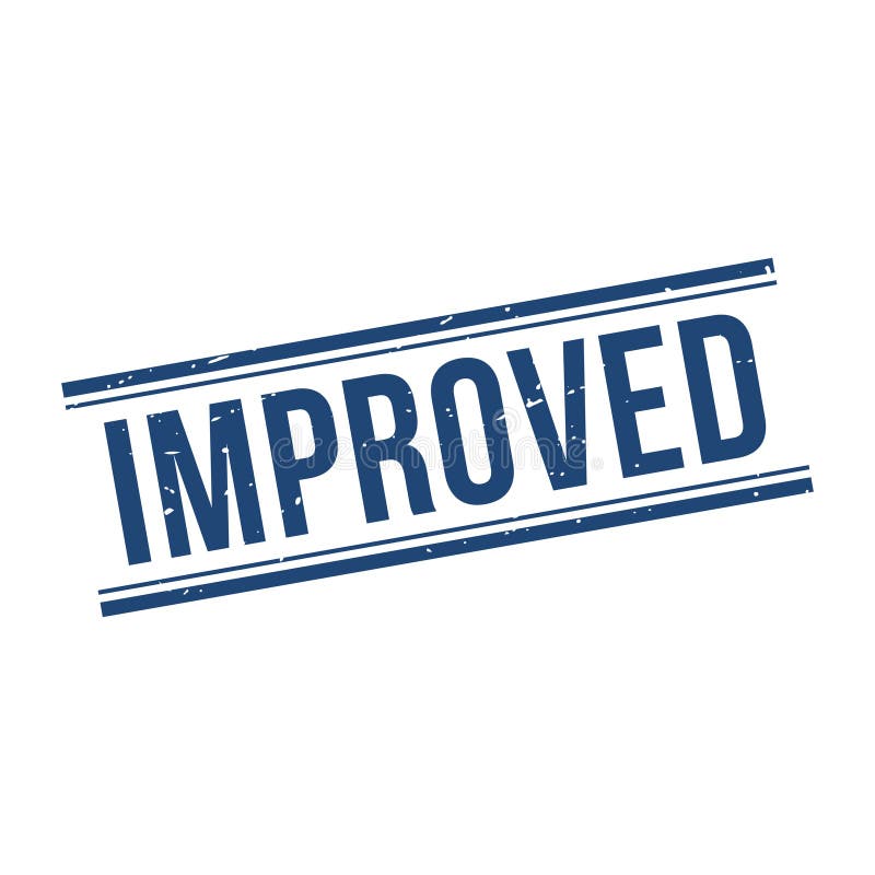 Improved Stamp, Improved Grunge Square Sign Stock Illustration ...