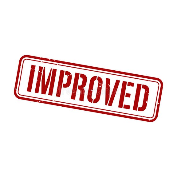 Improved Stamp, Improved Grunge Square Sign Stock Illustration ...