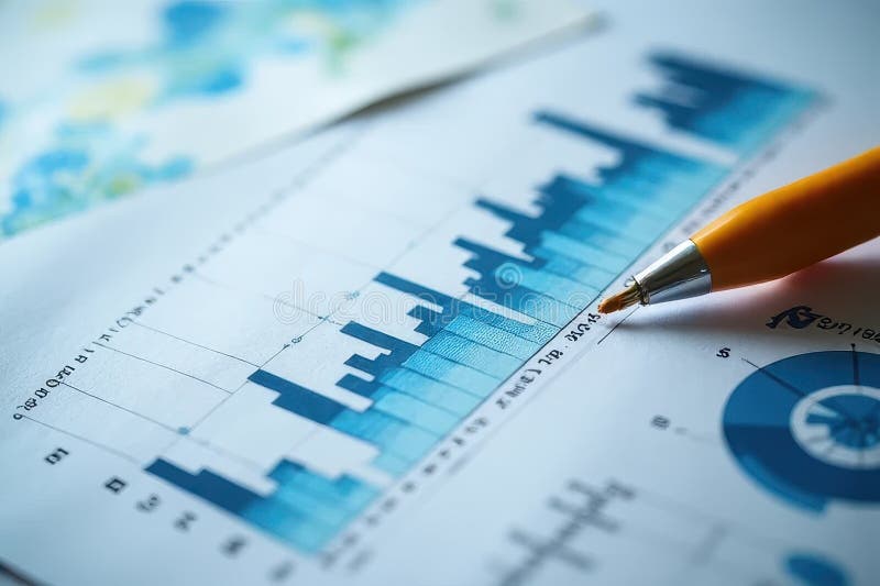 Improved Visualization for Smart Financial Guidance Stock Illustration ...