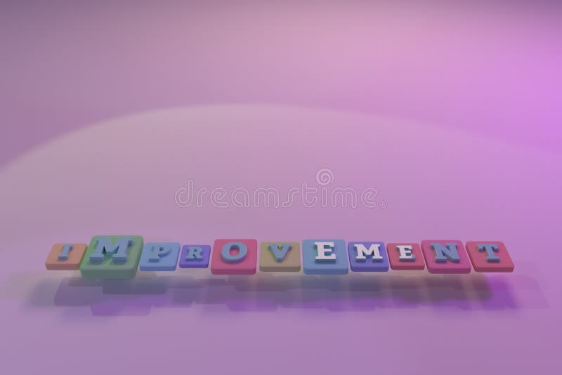 Improvement, Business Keyword. for Web Page, Graphic Design, Texture or ...