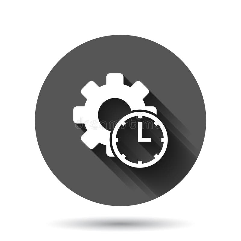Improvement Icon in Flat Style. Efficiency Vector Illustration on White Isolated Background ...