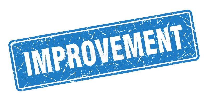 Improvement Sign. Improvement Circular Band Label. Improvement Sticker ...