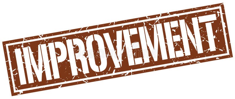 Improvement stamp stock vector. Illustration of sign - 120407057