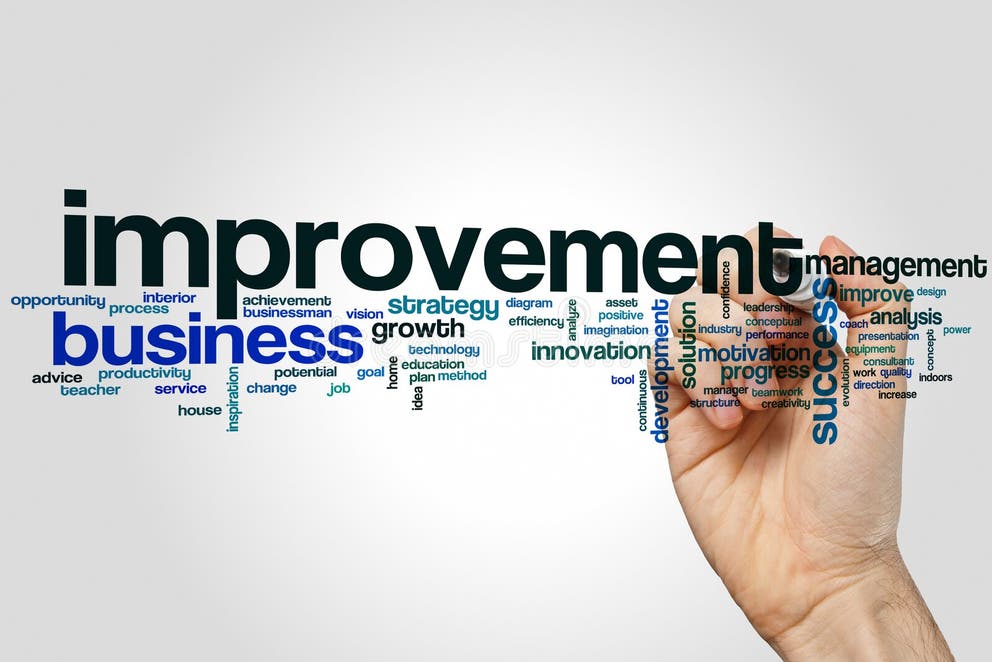 Improvement word cloud stock photo. Image of house, creativity - 90879958