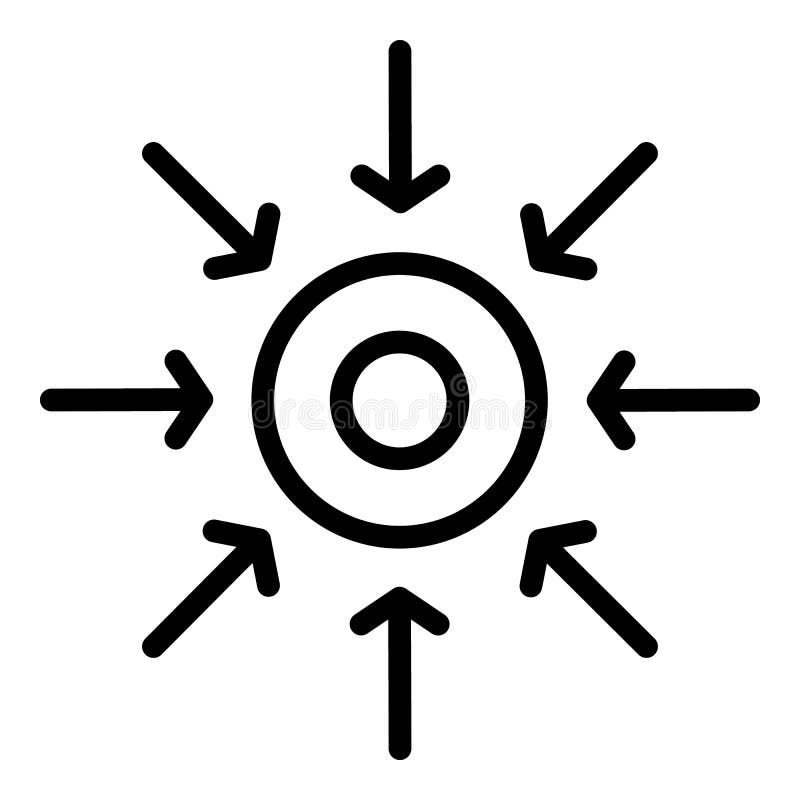 Improving Concentration Icon Outline Vector. Self Challenge Stock ...